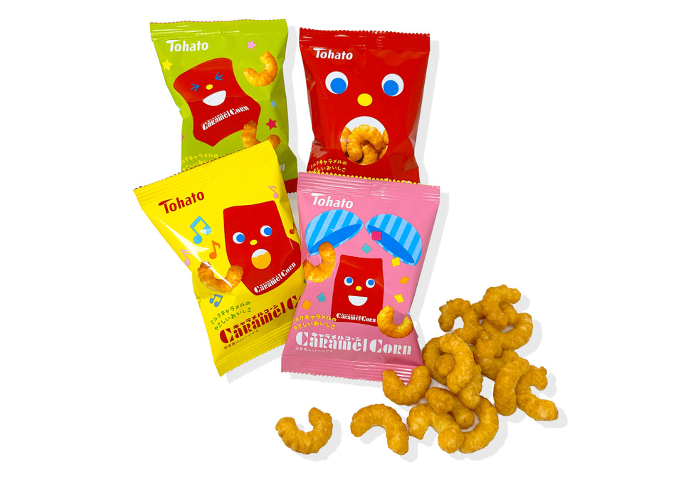 Tohato Caramel Corn Product Info – Sakura Box