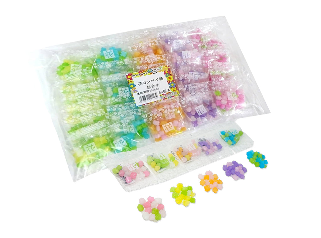 Shop Hana Konpeito Japanese Candy 50 Pack – Sakura Box